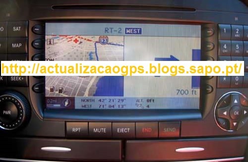 DVD Mercedes Comand APS NTG1 V.19 - 2018/2019 - Atualização GPS