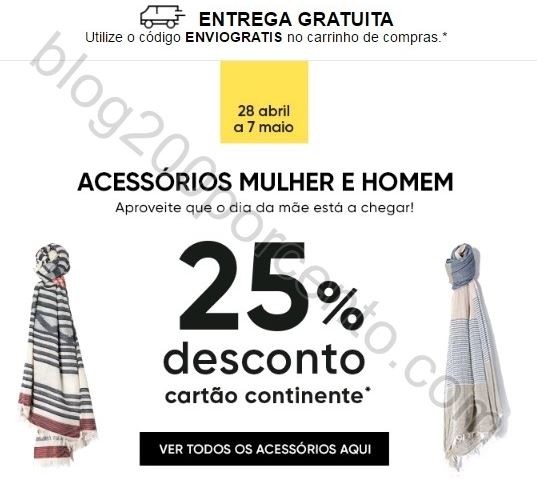 Avistamento 25% de desconto* MODALFA Promoções de 28 abril a 7 maio ...