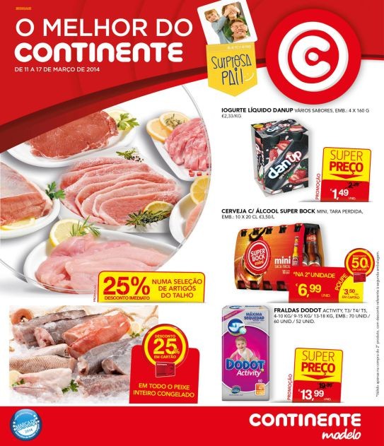 Novo Folheto Continente Modelo -> Ilha da Madeira - 11 a 17 de Março ...