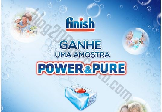 Nova amostra FINISH Power & Pure - Blog 200 – Todos os Folhetos ...